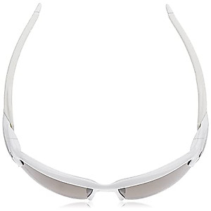 Oakley Men's OO9188 Flak 2.0 XL Rectangular Sunglasses, Polished White/Prizm Black Polarized, 59 mm