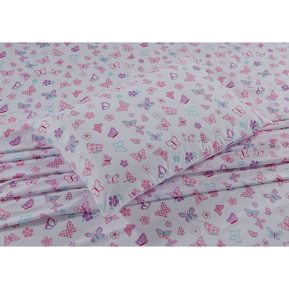 Home Collection Queen Size Comforter And Sheet Set Butterflies Birds Pink Blue Green New # Tree Butterfly
