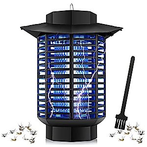 Bug Zapper, Electric Mosquito Zapper Indoor, 4200V Electronic Mosquito Killer, 18W Mosquito lamp, Insect Trap for Home Backyard Garden Patio