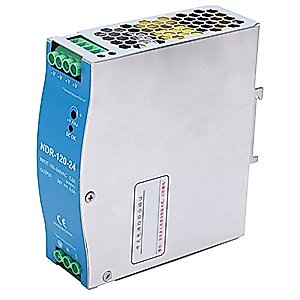 FTVOGUE NDR-120-24 120W24V Rail Switching Power Supply 5A Industrial Control PLC Drive Electric Cabinet Induction Input Voltage 100-240VAC,Switching Power Supply