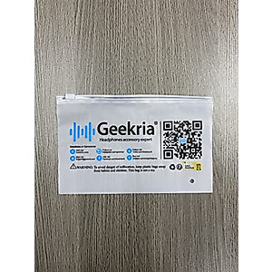Geekria Hook and Loop Headband Cover + Headband Pad Set/Headband Protector with Zipper/DIY Installation No Tool Needed, Compatible with Bose Beats JBL ATH Hyperx Skullcandy Headphones (Black)