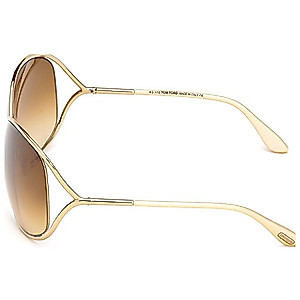 Tom Ford Sunglasses - Miranda / Frame: Shiny Rose Gold Lens: Brown Gradient