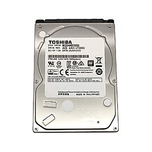 Toshiba 2TB 5400RPM 128MB Cache SATA 6.0Gb/s 2.5inch PS4 Gaming Hard Drive - 3 Year Warranty (Renewed)