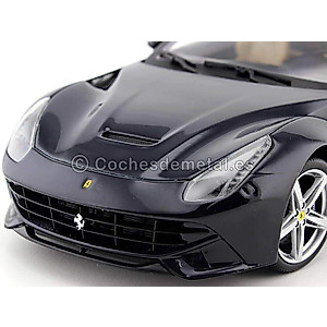 Hot wheels BCJ73 Ferrari F12 Berlinetta Blue 1/18 Diecast Model Car by Hotwheels