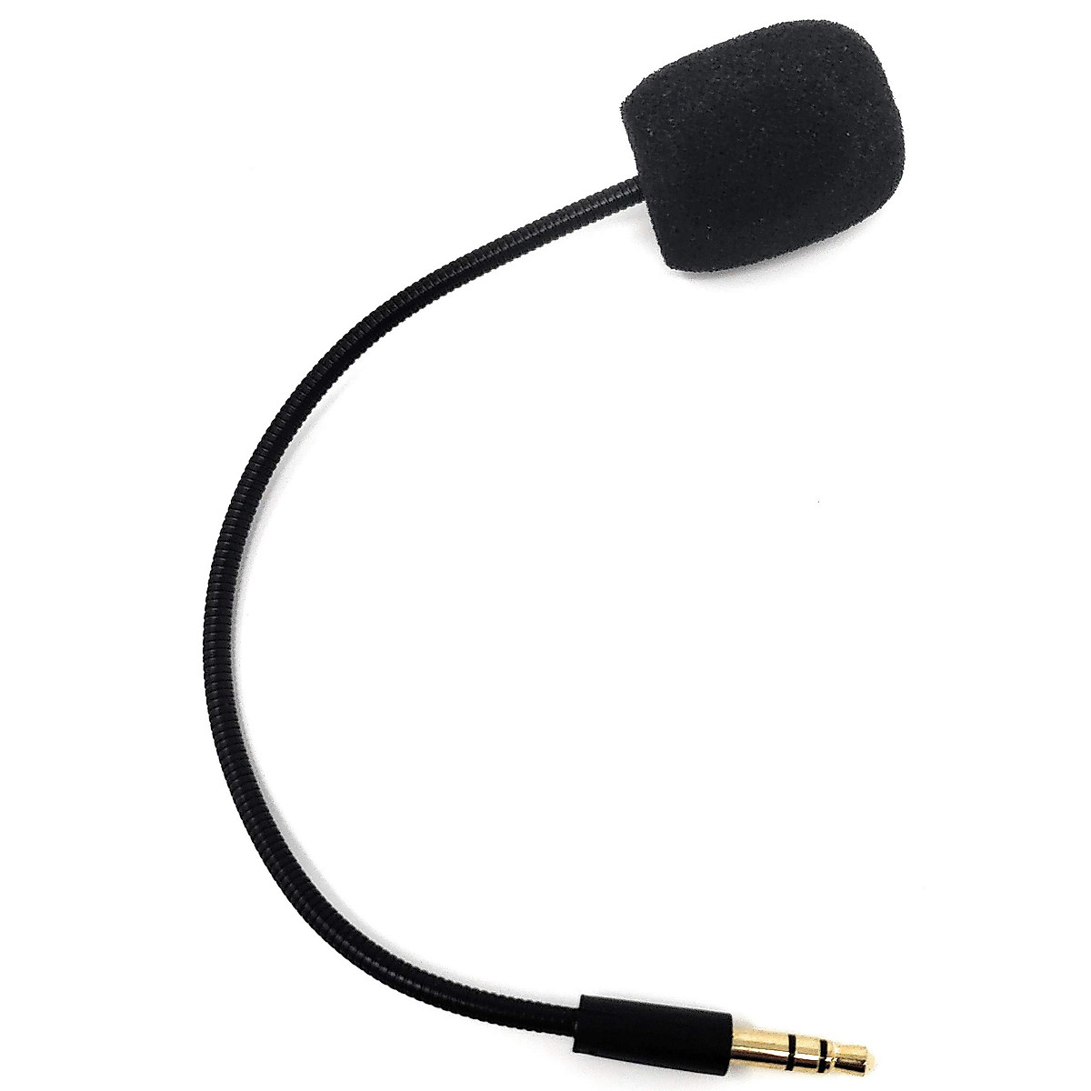 TNE Replacement 3.5mm Game Microphone Boom Mic for PDP Afterglow AG 6 Wired Gaming Headset and Turtle Beach Ear Force Headphones