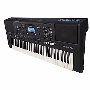Yamaha, 61-Key Portable Keyboard (PSRE473), Black