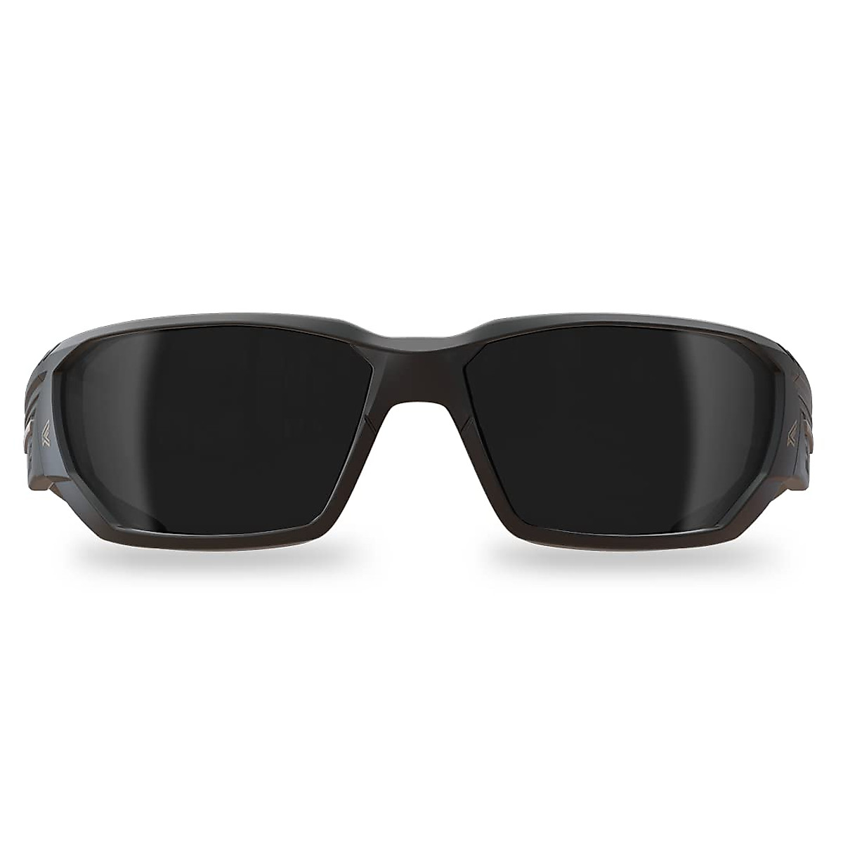 EDGE XD416VS Dawson Wrap-Around Anti-Fog/Vapor Shield Safety Glasses, Anti-Scratch, Non-Slip, UV 400, Military Grade, ANSI/ISEA & MCEPS Compliant, 5.04" Wide, Matte Black Frame/Smoke Lens
