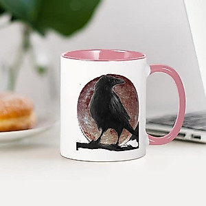 CafePress Ravens Stuff/ Raven Moon Mug Ceramic Coffee Mug, Tea Cup 11 oz