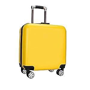 GULRUH Travel Suitcase, Rolling Luggage Wheeled Bag 18 inch Kids Suitcase Boy Girl Carry-Ons ABS Luggage Students Trolley Suitcase