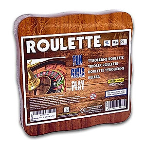 Logica Puzzles Art. Tyrolean Roulette - Board Game in Fine Wood for 2/4 Players