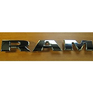 2015-2017 Dodge Ram 1500 2500 3500 Front Grille Chrome Letters NEW MOPAR OEM
