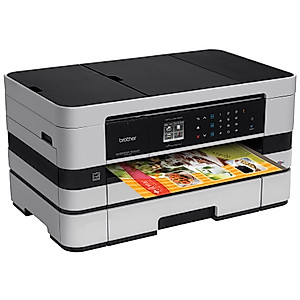 Brother Printer BusinessSmart MFC-J4610DW Wireless Color Photo Printer with Scanner, Copier and Fax, Amazon Dash Replenishment Ready