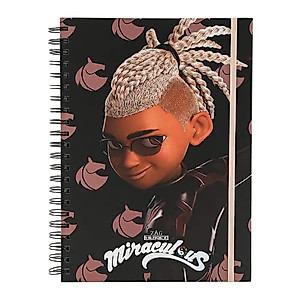 ZAG STORE - Miraculous Ladybug - Super Heroes Notebook Pegasus A4