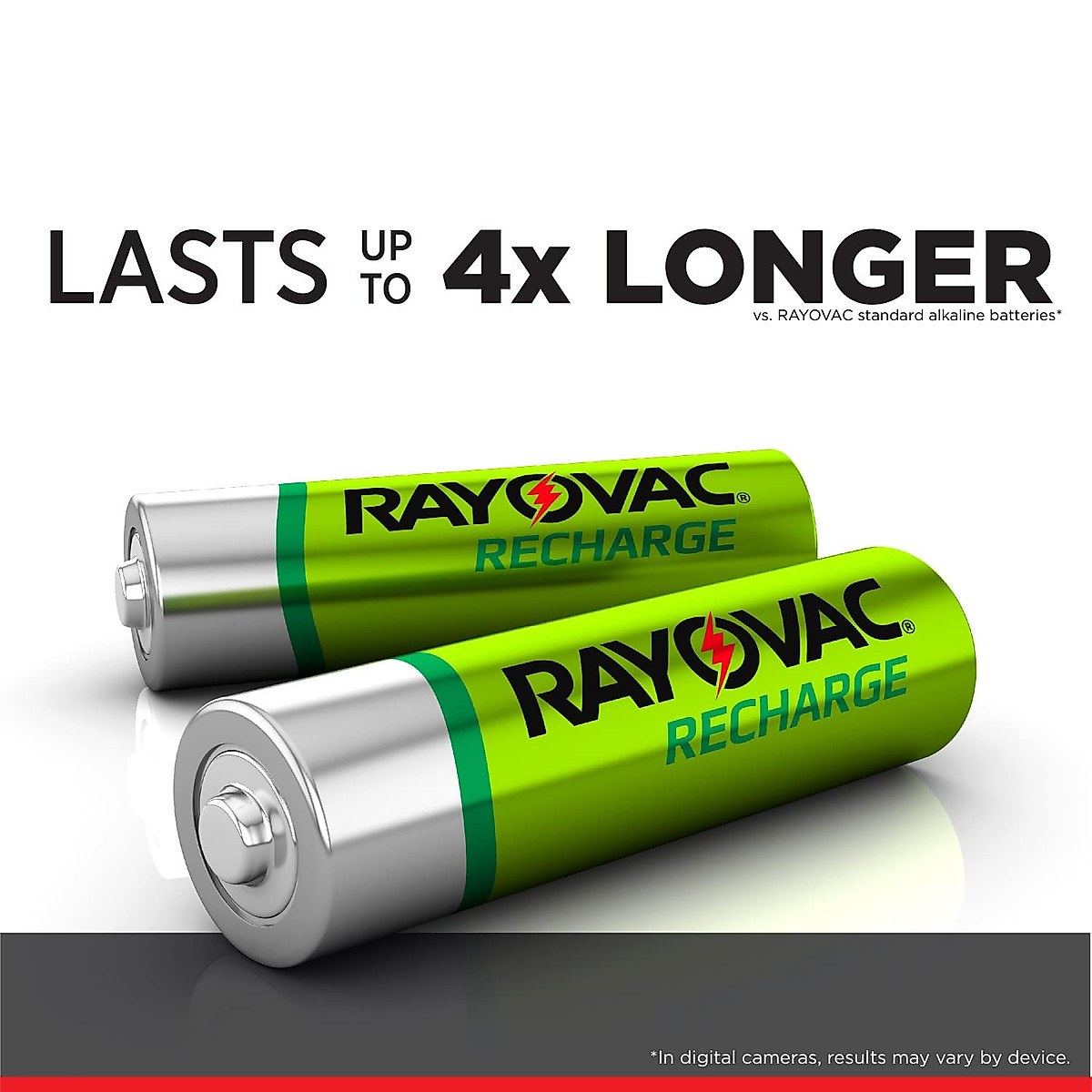 Rayovac Rechargeable AAA Batteries, Rechargeable Triple A Batteries (4 Count)