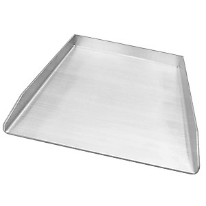 Shengyongh 15.75 inch Stainless Steel Griddle Pan for Outdoor Grill Stove Cooking