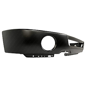 Crash Parts Plus Painted Black Steel Front Bumper for Ford F-150, Lincoln Mark LT - FO1002401