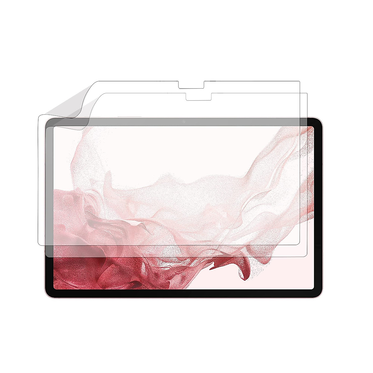 forubar [2 pack] Paper-Feel Screen Protector ，for Samsung Galaxy Tab S8 Plus 12.4 inch, [Easy Installation][Scratch resistant] Friendly Touching Screen Protector (Galaxy Tab S8 Plus 12.4inch)