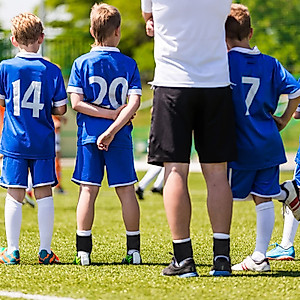 2 Pairs Black Ankle Protector Soccer Ankle Guard Pads Elastic Football Ankle Protection Ankle Soccer Support Guards Soccer Ankle Support Pads for Running Basketball Ankle Soccer Football Supplies