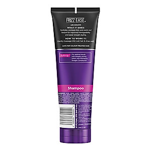 John Frieda Frizz Ease Flawlessly Straight Shampoo, Keratin Infused Shampoo, for Instantly Easy Straight Styling, 8.45 Ounces