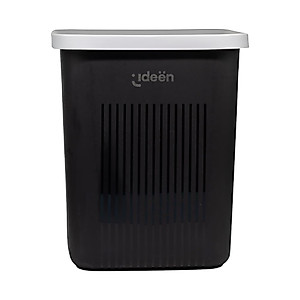 IDEËN 26cm Black/White Trash Can -
