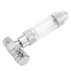 Aquarium CO2 Bubble Counter Needle Check Valve Bubble Counter Fish Tank Accessory(04)