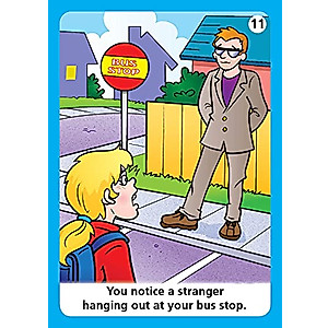 Super Duper Publications | Difficult Situations Fun Deck | Social Skills and Safety Flash Cards | Educational Learning Materials for Children
