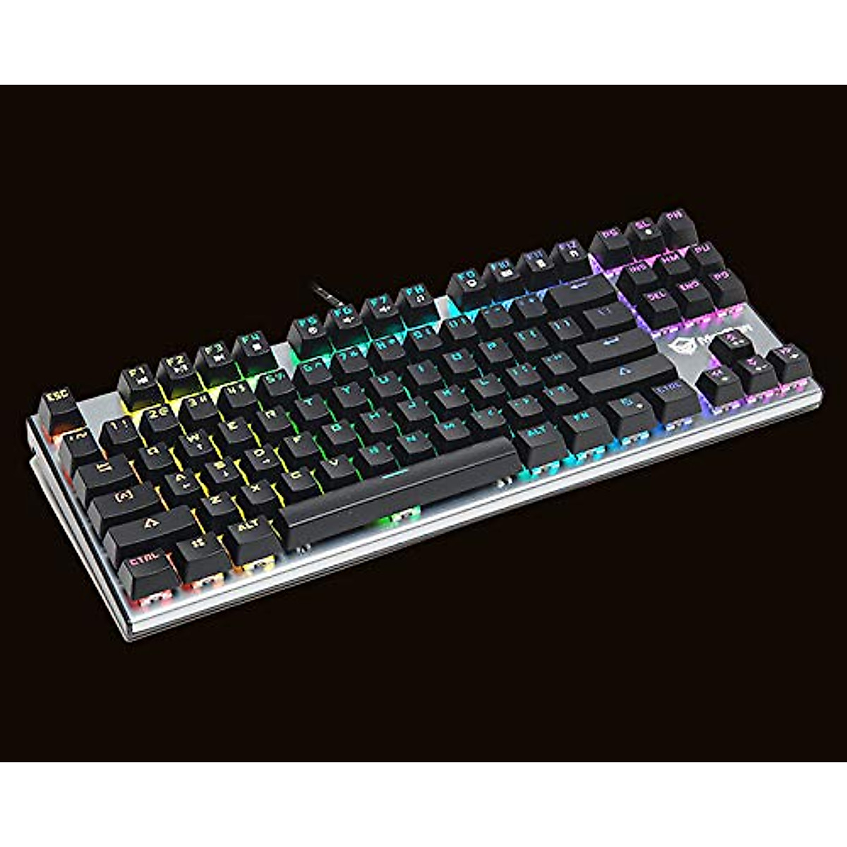Meetion RGB Backlit Blue Switch Mechanical Gaming Keyboard MT-MK04