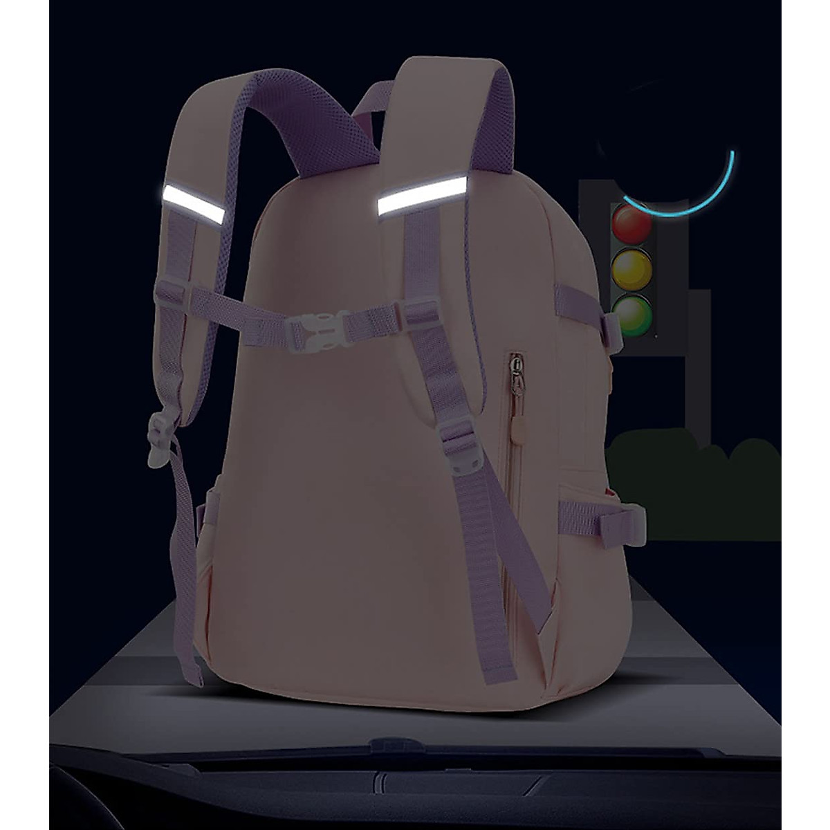 BEFUNIRISE Bunny Backpack, Kawaii Bunny Backpack, Bunny Backpack For Teen Girls, Bunny Backpack (Blue-B, Large)