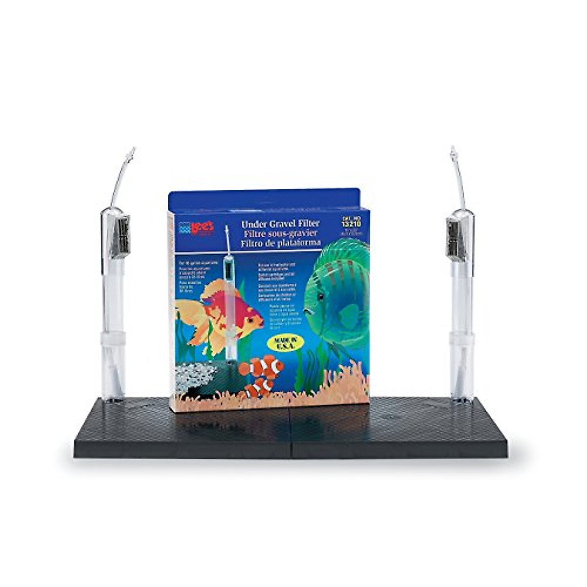 Lee's 13210 10 Original Under Gravel Filter, 10" x 20",Black