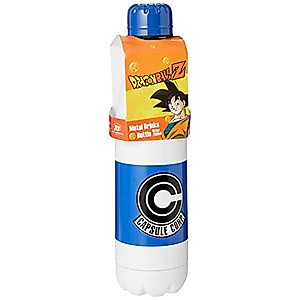 Dragon Ball Z (Capsule Corp) Metal Drinks Bottle