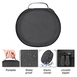 Aenllosi Hard Carrying case Compatible with Playstation 5 Pulse 3D Wireless Headset (Black)
