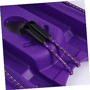 VILLCASE 1PC Folding Luggage cart Aluminum Hand Truck Collapsible Shopping cart Foldable Luggage cart Foldable Trolley cart Lug Trolley Hand Cart Travel Trolley case Aluminum Alloy Purple