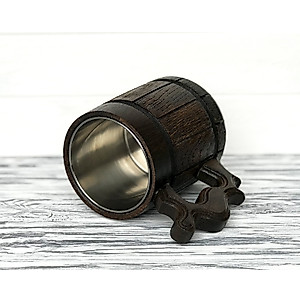 Adeptus Ministorum Mug Wooden Beer Stein 17oz Gamer Mug Gift Boyfriend Personalized Anniversary Christmas Birthday Gifts For Gamer Husband Gifts For Him Beer Steins Beer Tankard K688