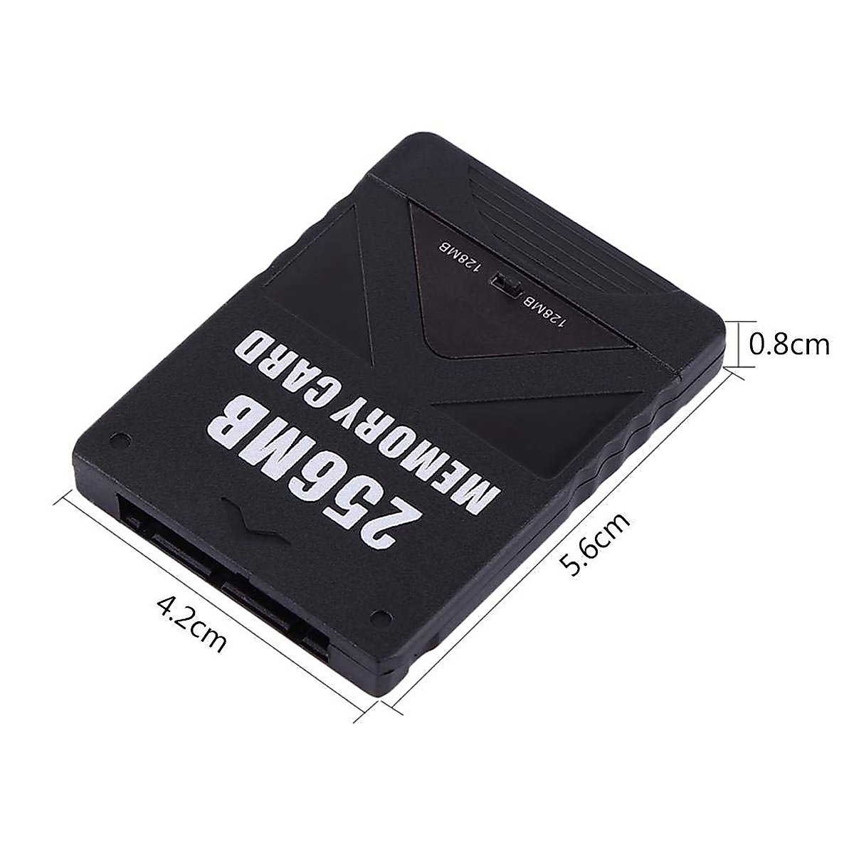 8M 2 Memory Card, 8M Memory Card High Speed for PS2 Console Games Accessories(8 M)