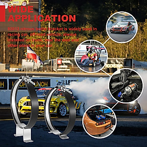 Universal 7" Nitrous Oxide Bottle Bracket for 10LB 15LB Aluminum Bottle 82013