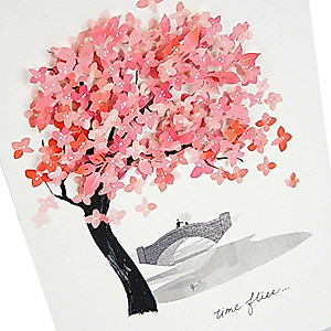 Hallmark Signature Love Card, Time Flies (Romantic Anniversary Card, Birthday Card, Sweetest Day Card)