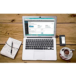 Webcam Cover Slide 0.022in Ultra Thin Metal Magnet Web Camera Cover for MacBook Pro Laptops Smartphone Mac PC Tablets for Echo Spot Show Protecting Your Privacy Security Black(3 Packs)