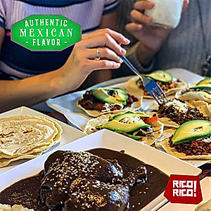 RICO RICO - Dried Guajillo Chiles Peppers 4 oz - Natural and Premium. Great For Mexican Recipes Like Mole, Tamales, Salsa. Resealable Kraft Bag by RICO RICO