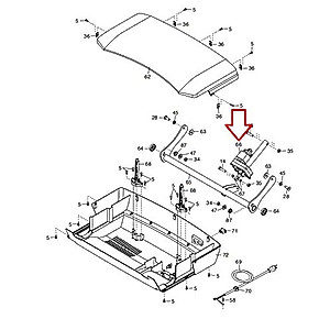 H.F Exchange Incline Lift Elevation Motor Linear Actuator 220V, 50/60 HZ, Exercise Equipment for Treadmill, Heavy Duty Quiet Operation, P/N 352008 Works with Freemotion Pro-Form Pro 2000
