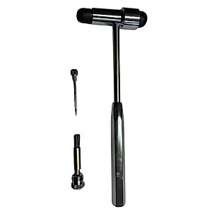 Nursing/Medical Student Kit - Sprague Rappaport Stethoscope, 5 1/2" Shears, Taylor and Buck Neurological Hammers, Metal Penlight, 60" Tape Measure, Tweezers, and EKG Caliper by Lane Instrument