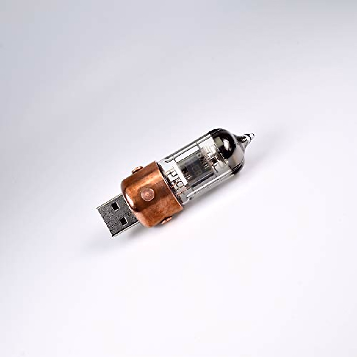 Handmade 128GB Green Pentode Electron Tube USB 3.1 Flash Drive. Steampunk/Industrial Style