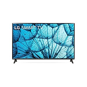 LG 32-Inch Class HD 720p Smart LED TV HDR webOS 60Hz Refresh Rate Web Browser HDMI USB Compatible with Alexa 32LM577BZUA (Renewed)