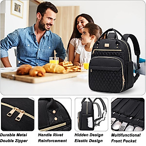 Artelaris Lunch Backpack for Women, Lunch Box Insulated Backpack, Cooler Backpack with Hidden Strap Design, Multipurpose Lunch Backpack, Daypack for Work Picnic Hiking School Beach