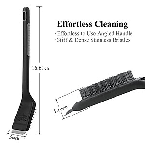 HomeEase BBQ Grill Tool Set- Stainless Steel Barbecue Grilling Accessories with 6 Utensils and Carrying Case