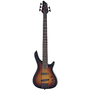 Stagg BC300 5-String Fusion Electric Bass Guitar - Sunburst