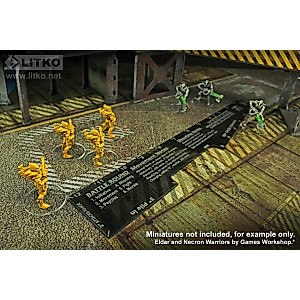 LITKO Double Sided, Range Combat Gauge Compatible with Warhammer 40,000® Kill Team 2nd Edition