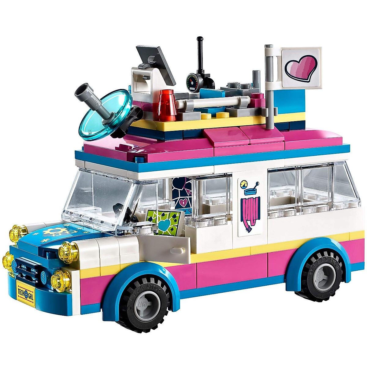 LEGO Friends Olivia’s Mission Vehicle 41333 Building Set (223 Pieces)