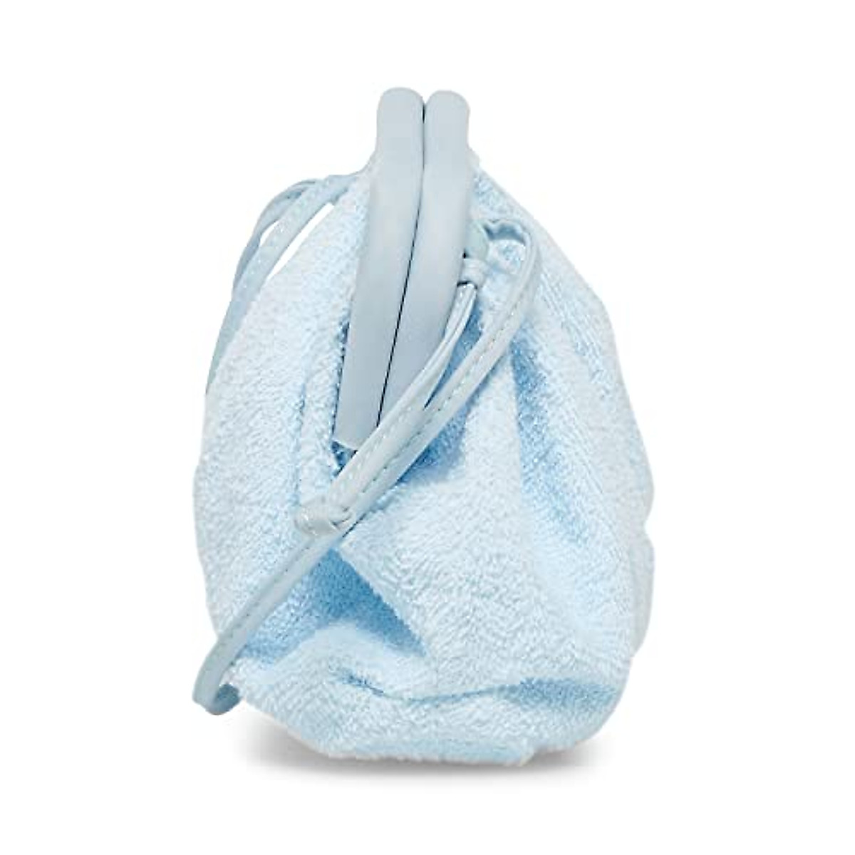 Steve Madden Womens Nikki-t Steve Madden NIKKI T Terry Cloth Clutch Crossbody, Blue, One Size US