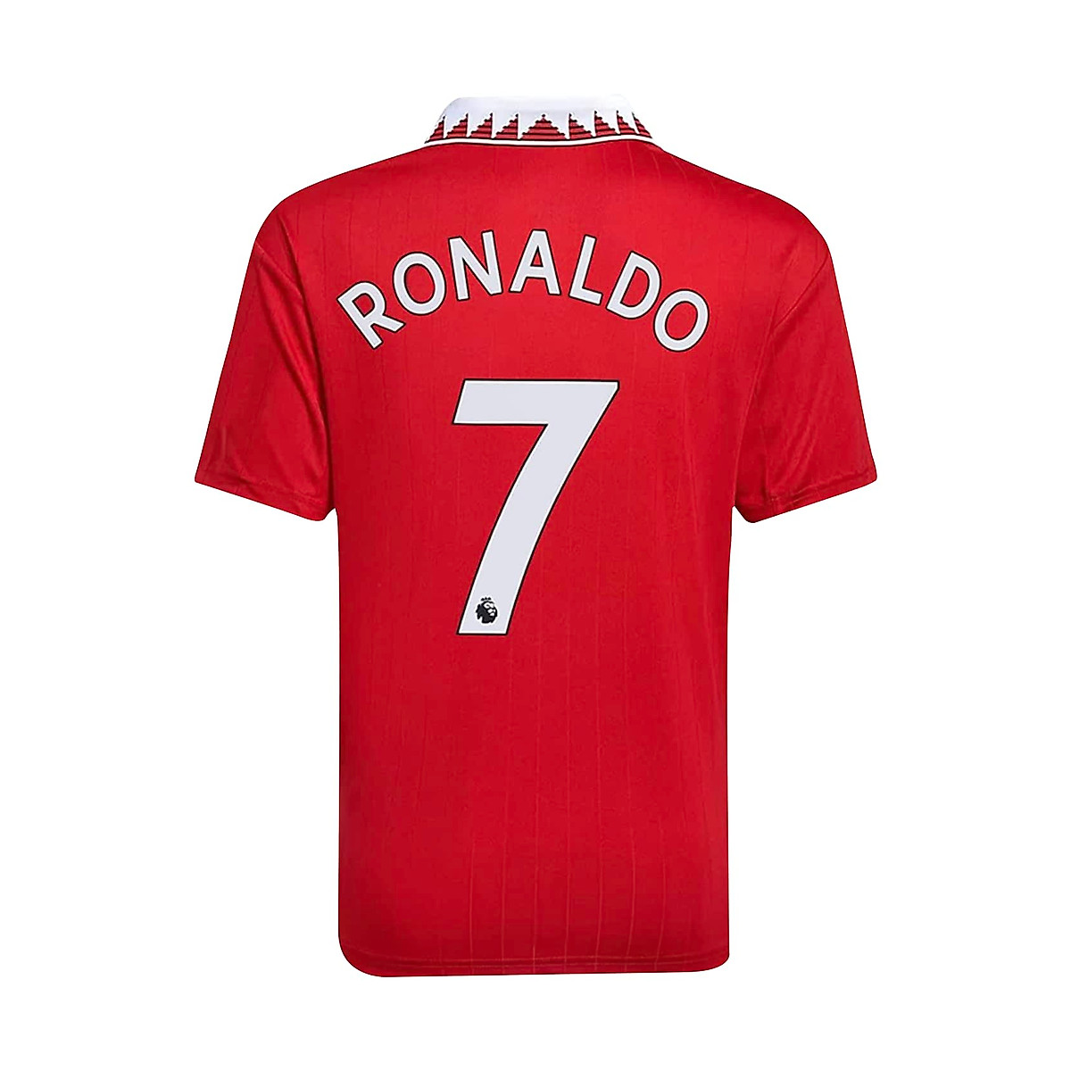Manchester Ronaldo Red Home Soccer Kids Set (Jersey + Shorts + Socks) Kit Size Medium (8-9 Years Old) for Youth