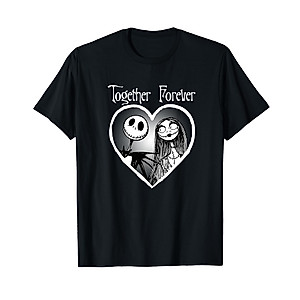 Disney Jack Skellington Together Forever Short Sleeve T-Shirt